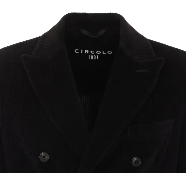CIRCOLO 1901 Long-sleeve Double-breasted Blazer