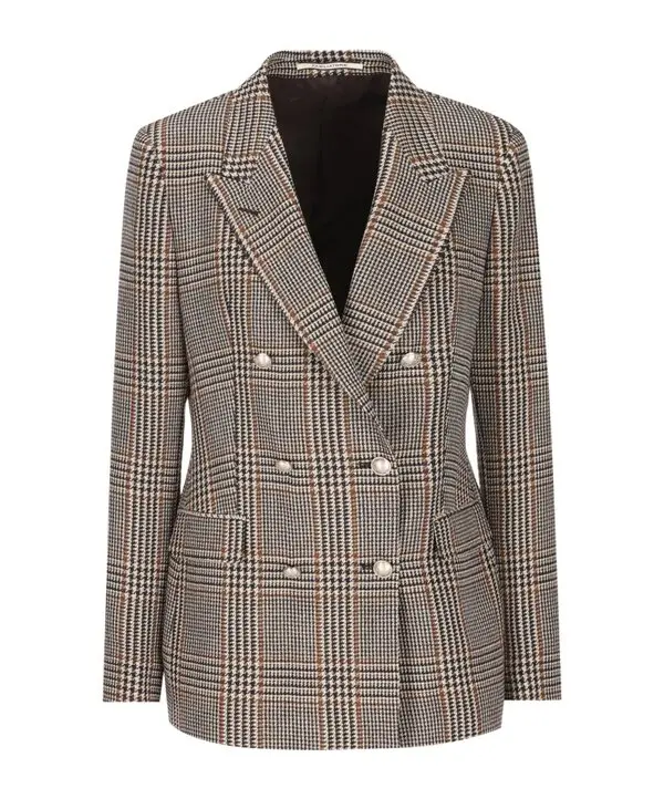 Tagliatore Checked Double-breasted Blazer