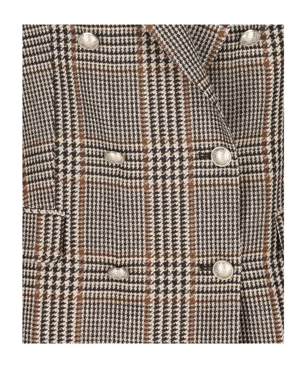 Tagliatore Checked Double-breasted Blazer