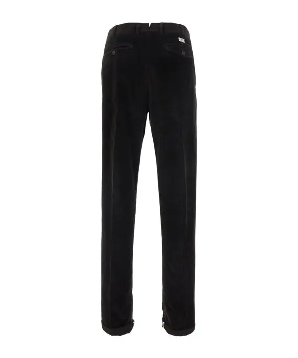 PT TORINO Pleated Straight Leg Trousers