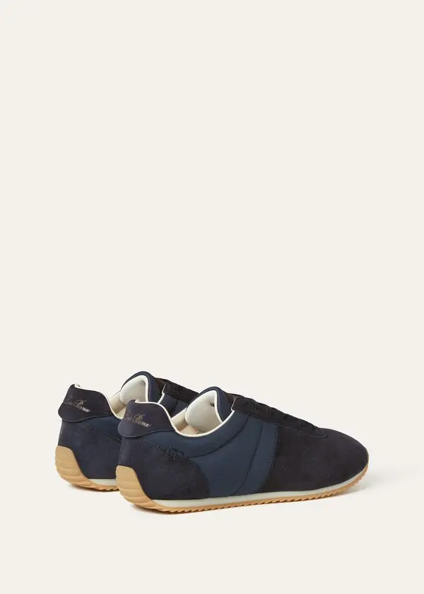 Loro Piana Fast Walk Sneaker - Navy Blue