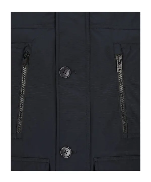 Woolrich Hooded Zip-front Coat