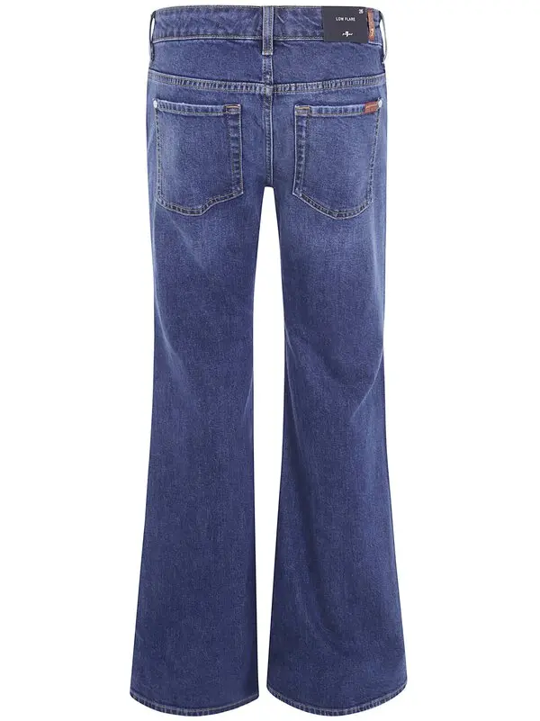 7 For All Mankind Low-rise Flared Jeans