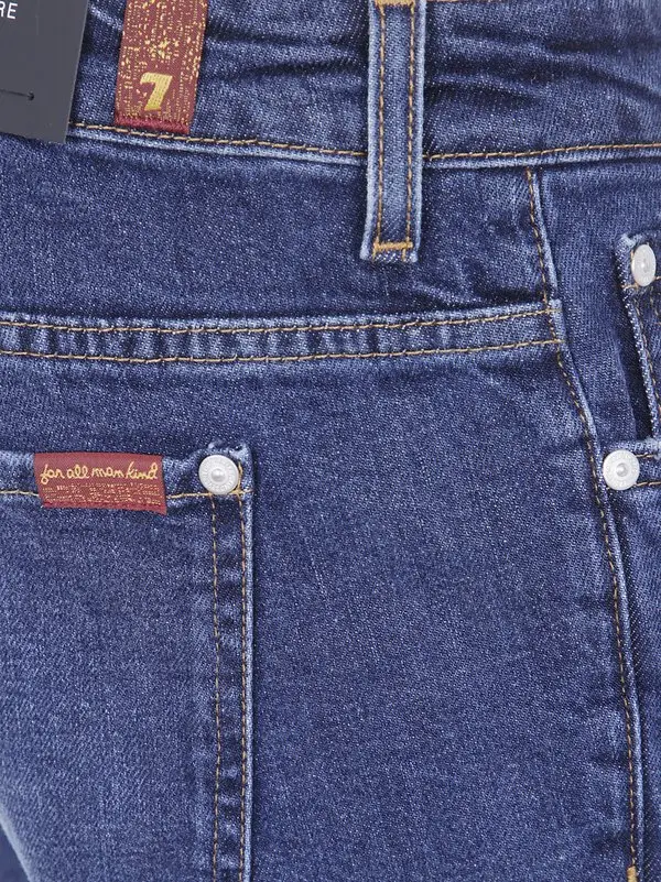 7 For All Mankind Low-rise Flared Jeans