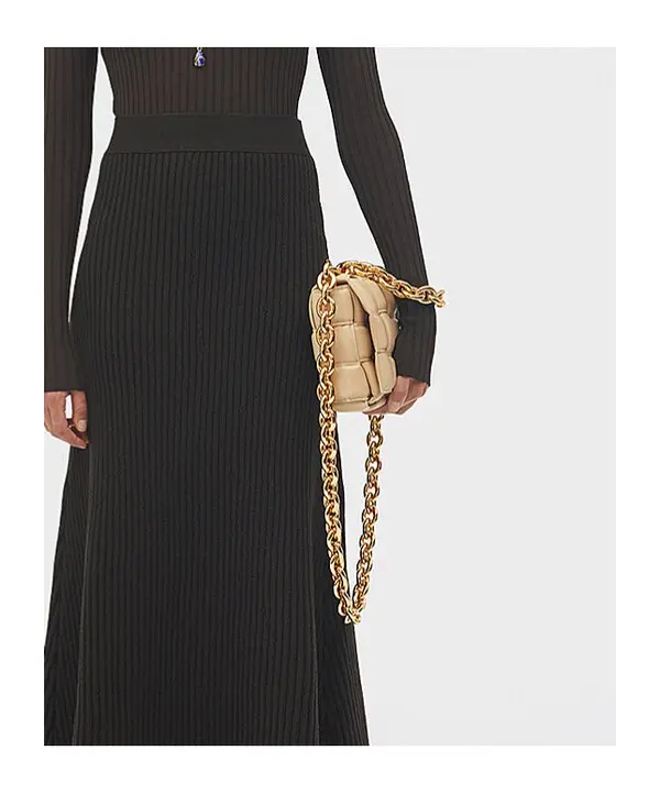 Bottega Veneta The Chain Cassette Shoulder Bag - Nude