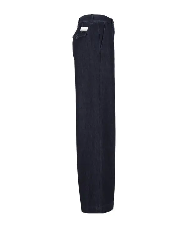 NINE:INTHE:MORNING Wide Leg Belt-loop Jeans
