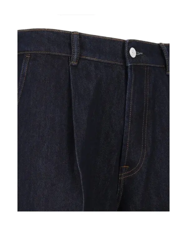 NINE:INTHE:MORNING Pleated Straight-leg Jeans