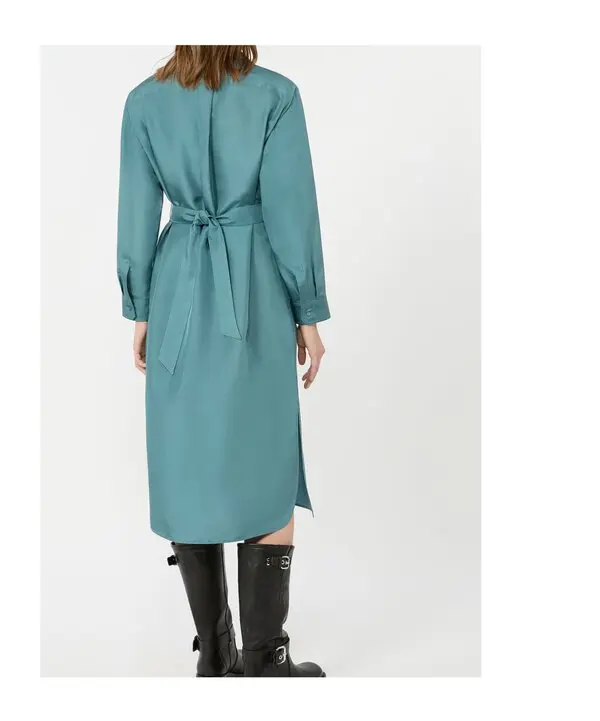Max Mara Silk Shirt Dress