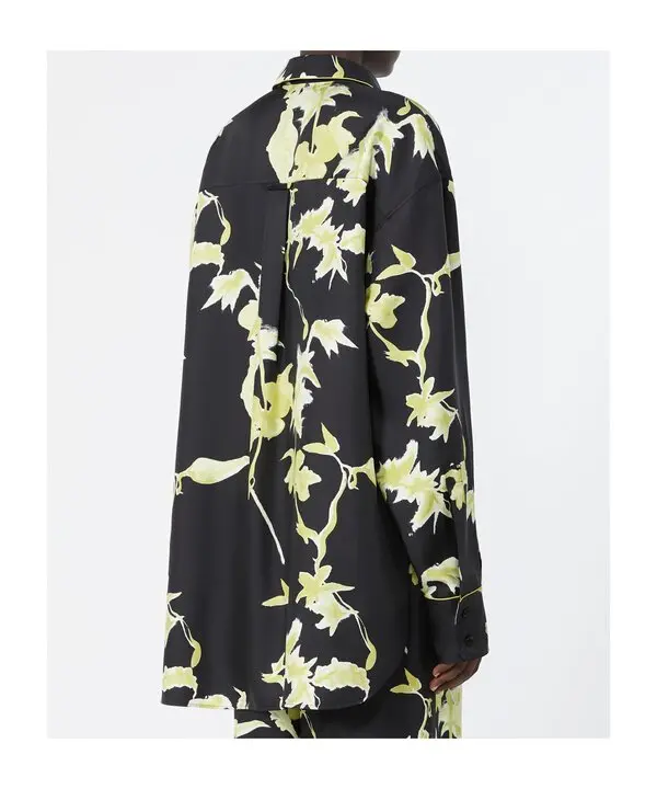 Sportmax Printed Long Sleeve Shirt