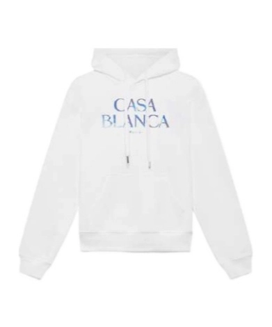 Casablanca Logo Print Hoodie