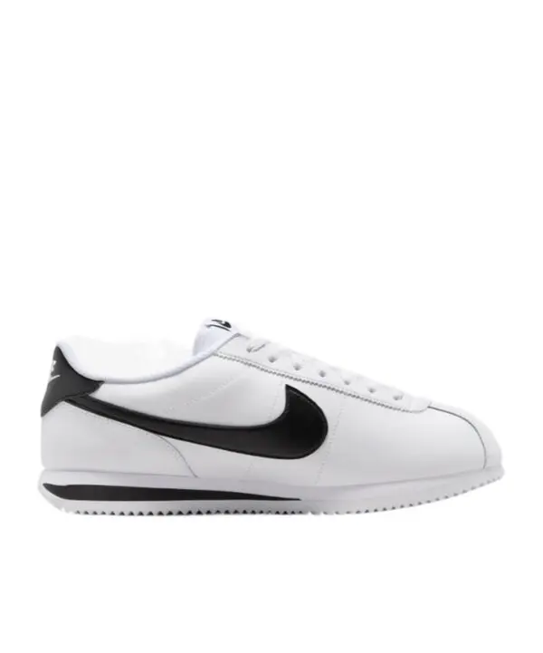 Nike Cortez 23 Logo Detailed Low-top Sneakers - White/black
