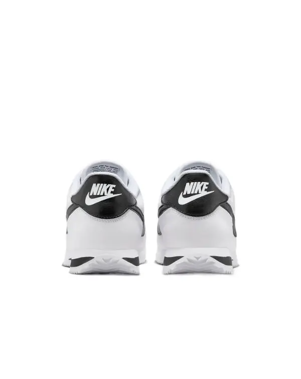 Nike Cortez 23 Logo Detailed Low-top Sneakers - White/black