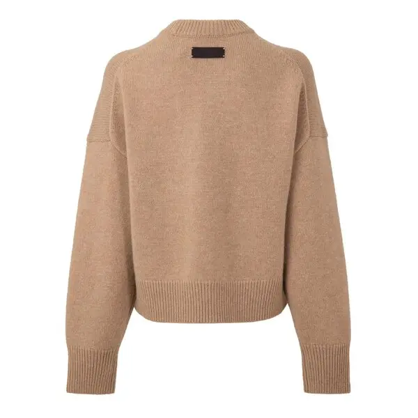 Barbour Crewneck Logo Knit Sweater