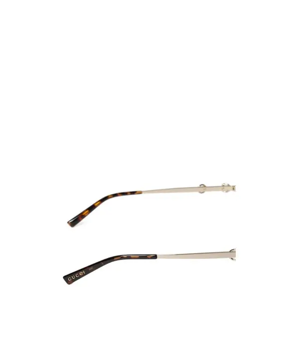 Gucci Oval Frame Sunglasses