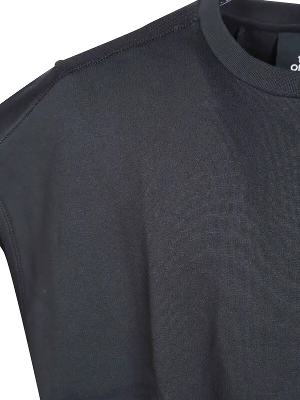 THOM KROM Sleeveless Crew Neck Sweat Top