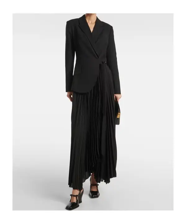 Simkhai Ambretta Plissé Maxi Dress