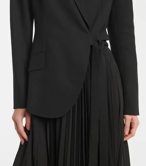 Simkhai Ambretta Plissé Maxi Dress