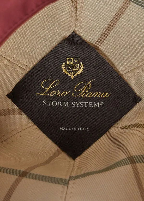Loro Piana Logo Embroidered Baseball Hat