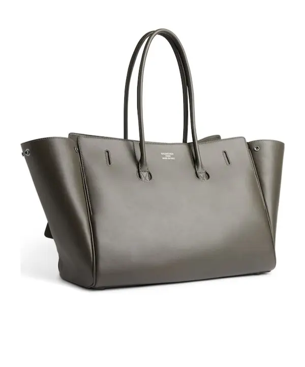 Balenciaga Bel Air Carry All Medium Shoulder Bag - Khaki