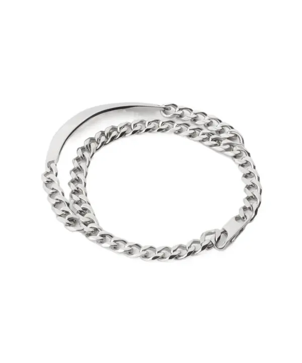 LEMAIRE Curved Id Chain Bracelet