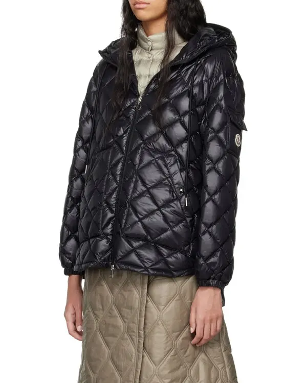 Moncler Quilted Zip-up Jacket