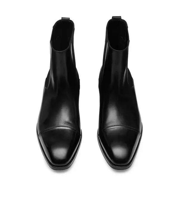 TOM FORD Elkan Leather Chelsea Boots