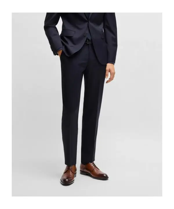 Hugo Boss Double Stitched Leather Derby Shoes