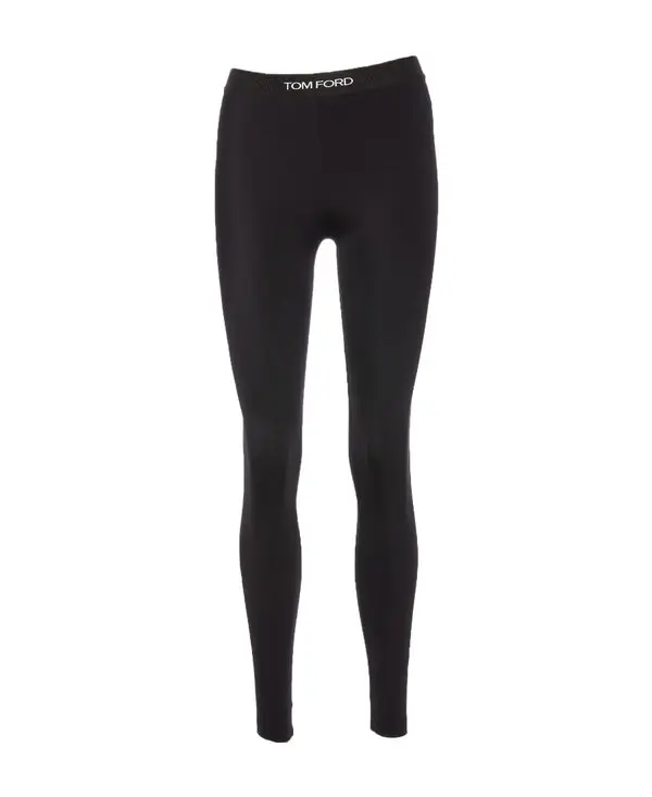 TOM FORD Lustrous Jersey Signature Leggings