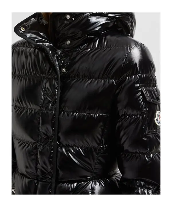 Moncler Logo Patch Puffer Jacket