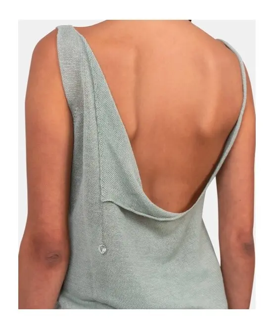 Paloma Wool Draped-back Wool Sweater - Gray