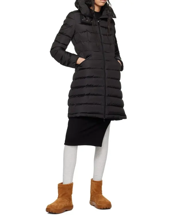 Moncler Flammette Long Down Jacket