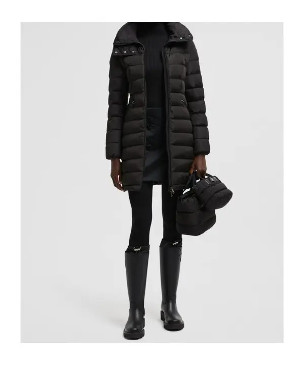 Moncler Flammette Long Down Jacket