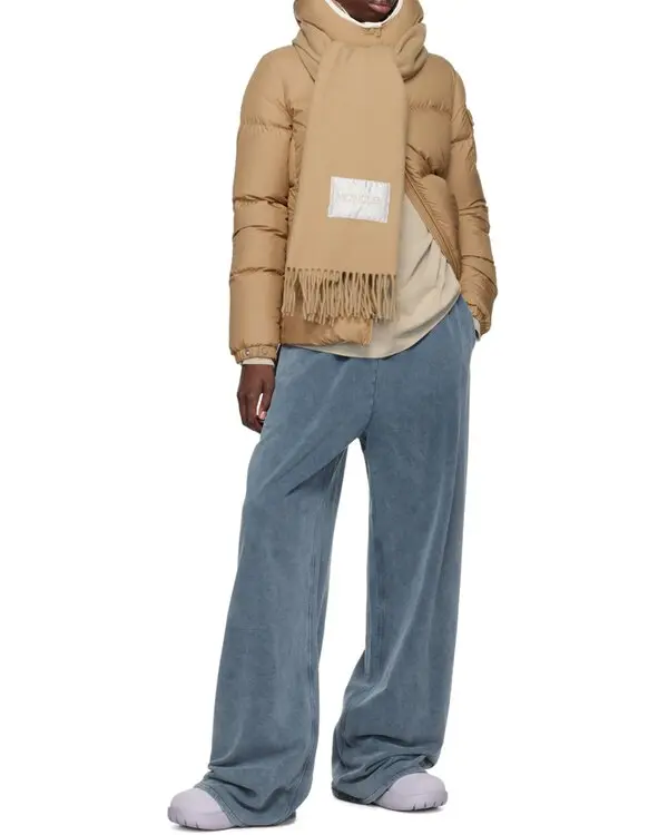 Moncler Fourmines Zip-up Quilted Jacket - Brown