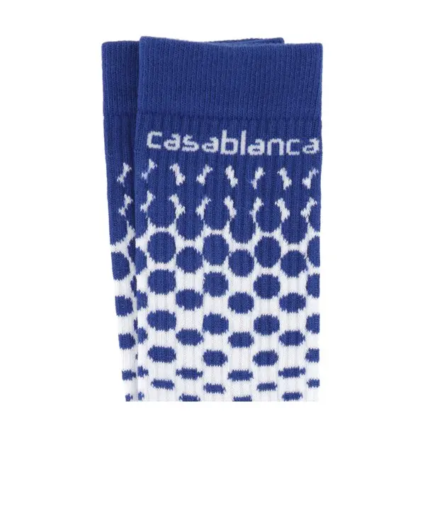 Casablanca Logo-intarsia Stretched Socks