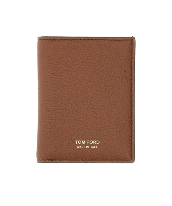 TOM FORD Folded Cardholder - Brown
