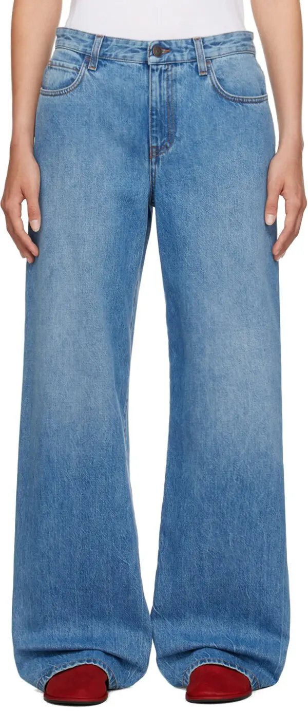 THE ROW Eglitta Straight-leg Jeans