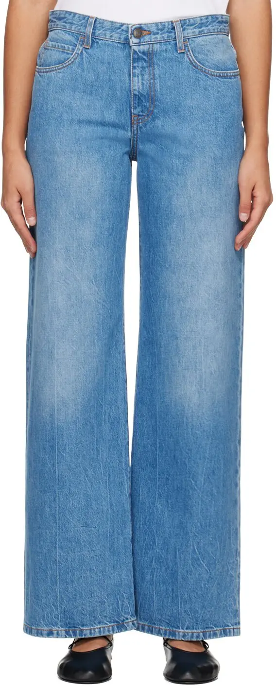 THE ROW Eglitta Straight-leg Jeans