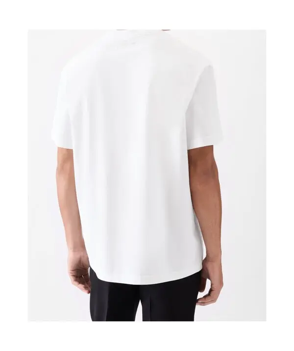 Jacquemus Logo Embroidered Straight Hem T-shirt