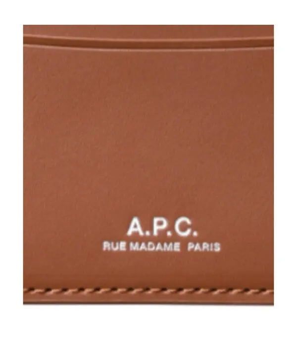 A.p.c. André Logo Printed Cardholder