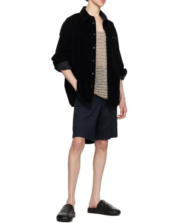 Bottega Veneta Twill Cargo Shorts