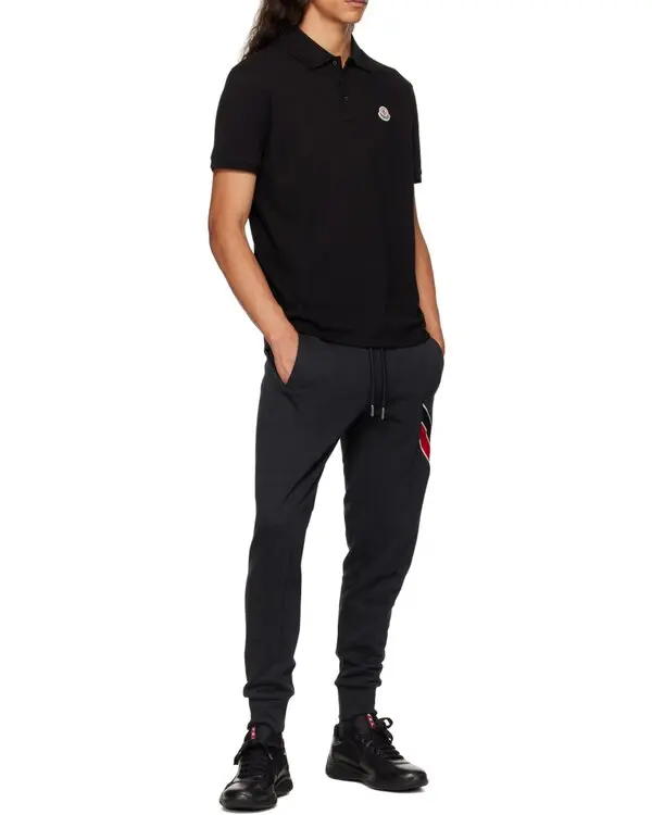 Moncler Logo Patch Short-sleeved Polo Shirt