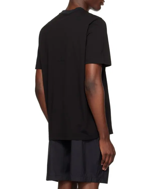 Moncler Logo Patch Crewneck T-shirt