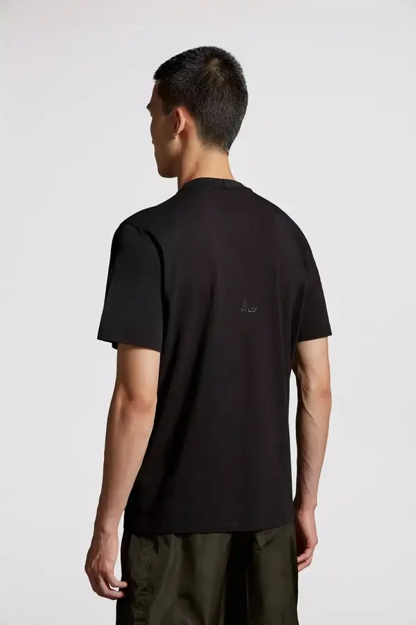 Moncler Logo Patch Crewneck T-shirt