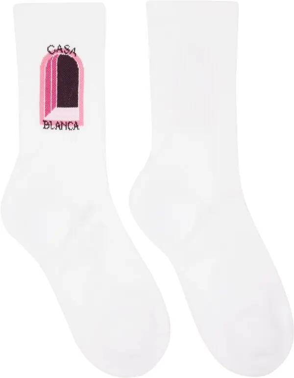 Casablanca Graphic-print Socks