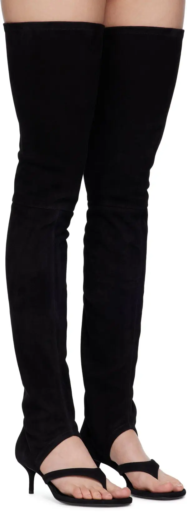 Alaïa Stretch Suede 55 High Boots