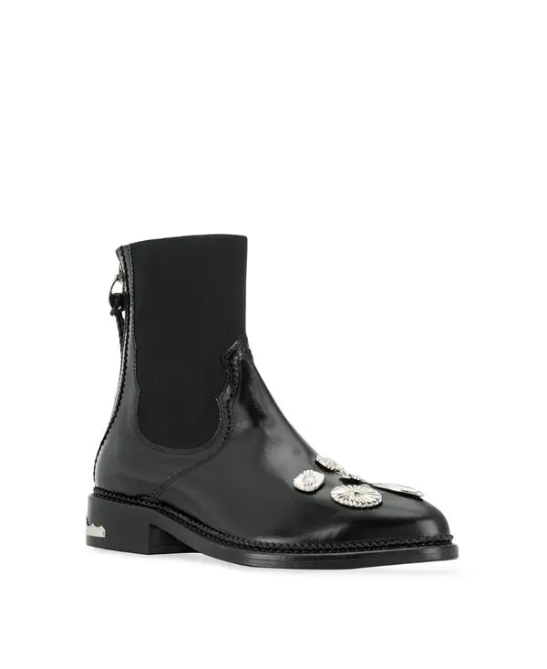 Toga Studded Ankle Boots