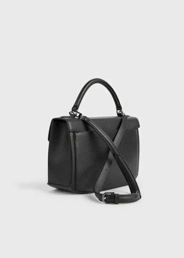 TOTEME Flap Shoulder Bag - Black