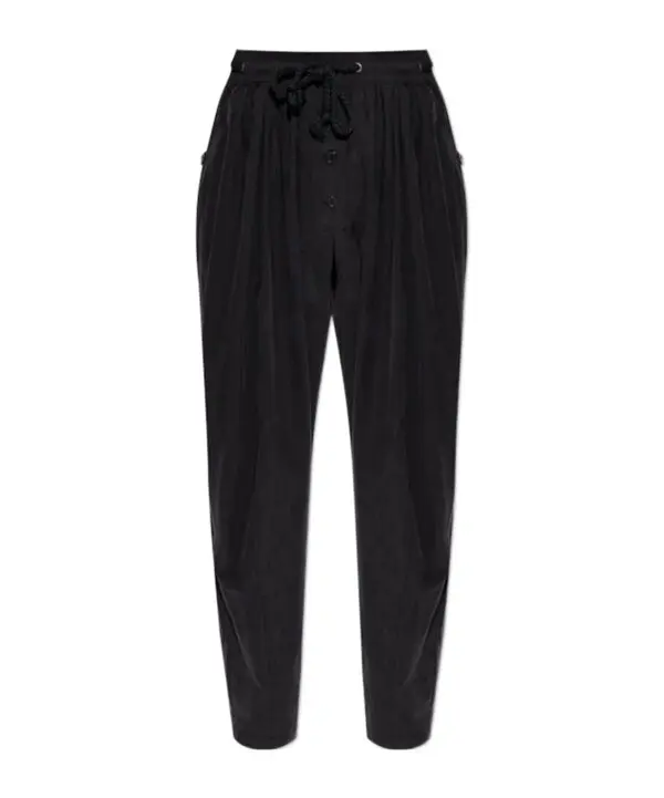 Isabel Marant Étoile Falcona Drawstring Pants - Black