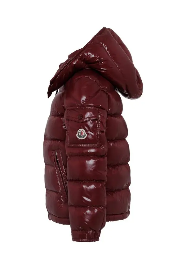 Moncler Enfant New Maya Hooded Down Jacket