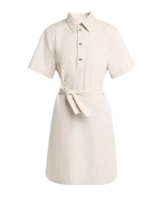 Bottega Veneta Cotton And Linen Dress - No